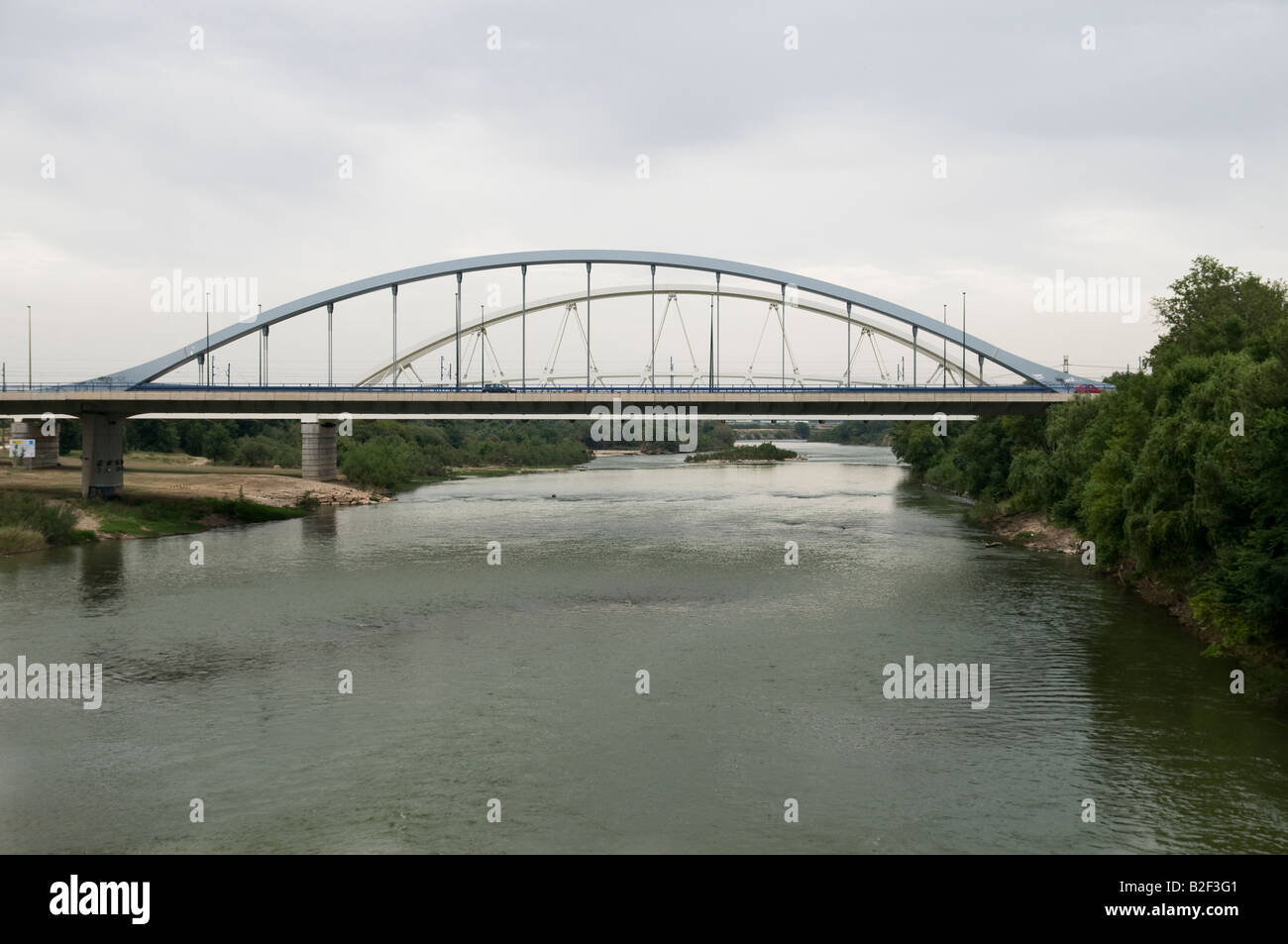 Bridge over the river ebro hi-res stock photography and images - Alamy