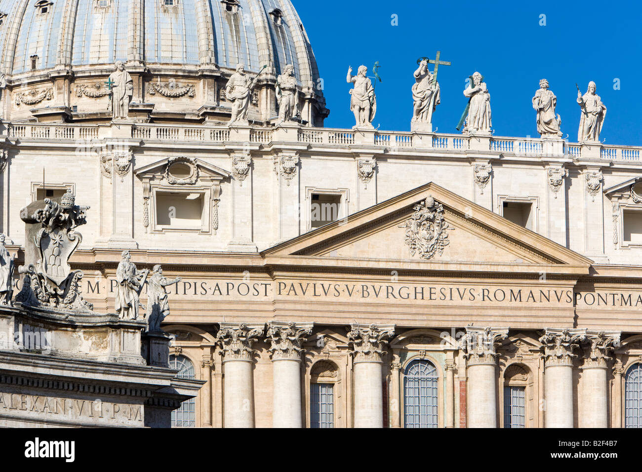 Statues of the Apostles St Peter s Vatican City Italy Stock Photo - Alamy