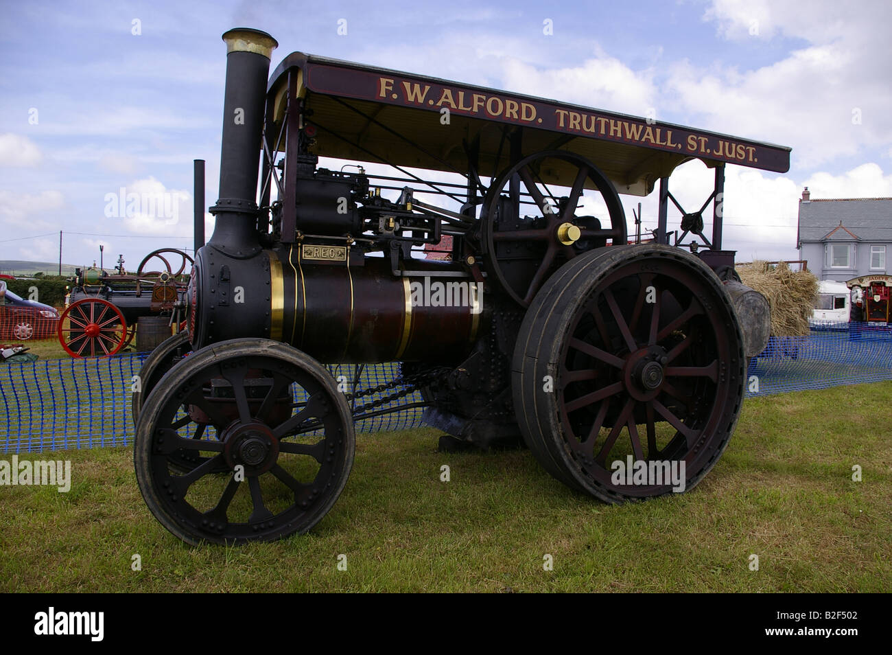 Steam Traction Engine Stock Photo - Alamy