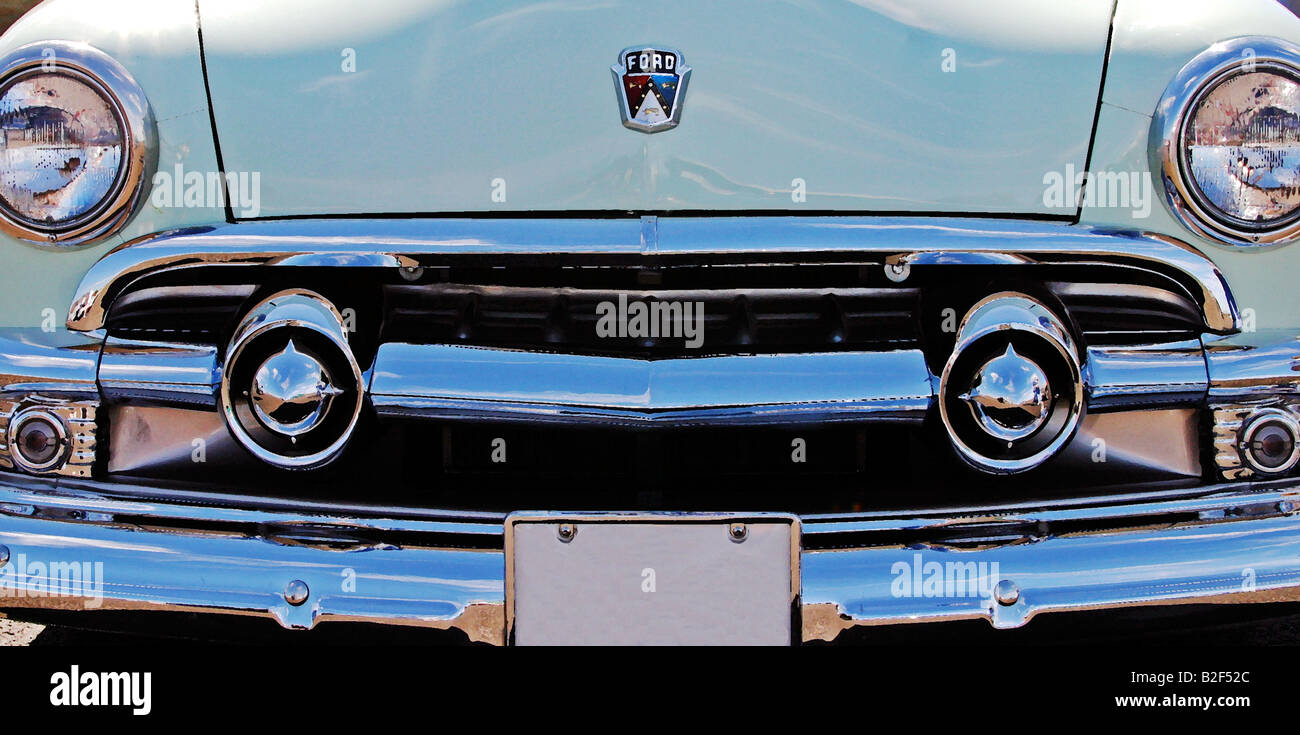 Ford auto grill Stock Photo - Alamy