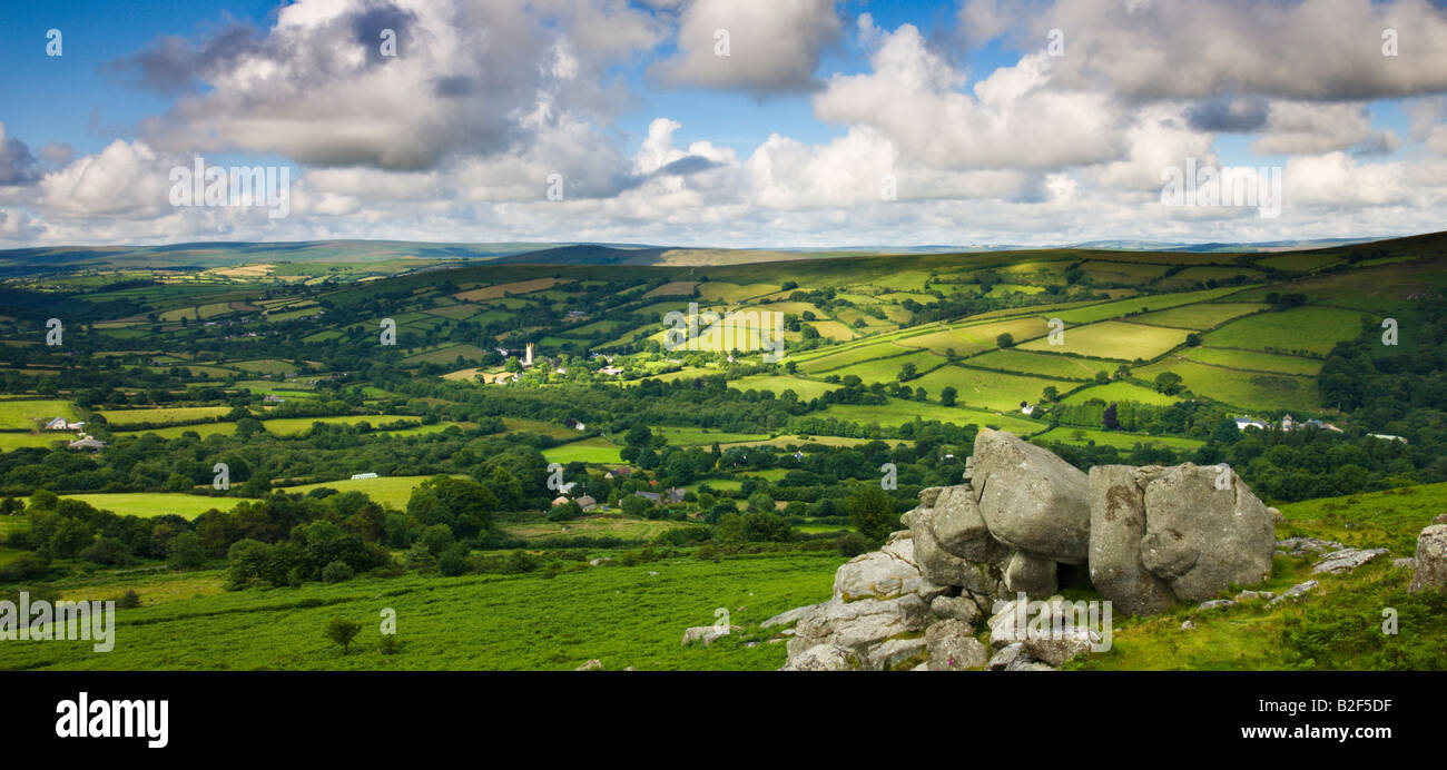 Widecombe in the moor hi-res stock photography and images - Alamy