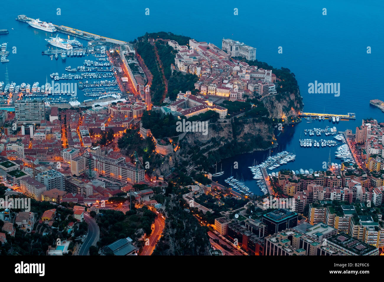 THE HARBOUR MONACO RIVIERA Stock Photo - Alamy