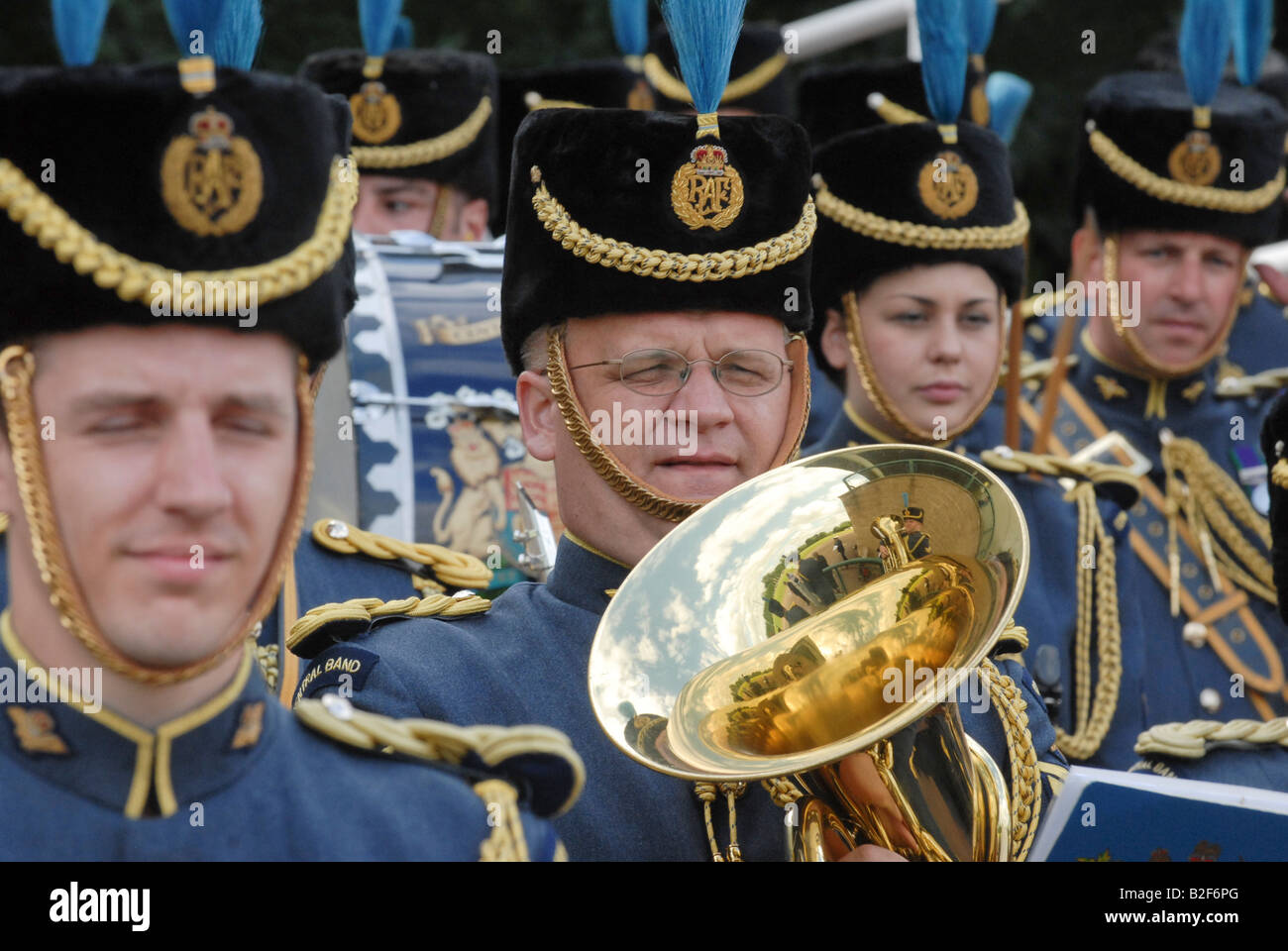 Raf band hi-res stock photography and images - Alamy