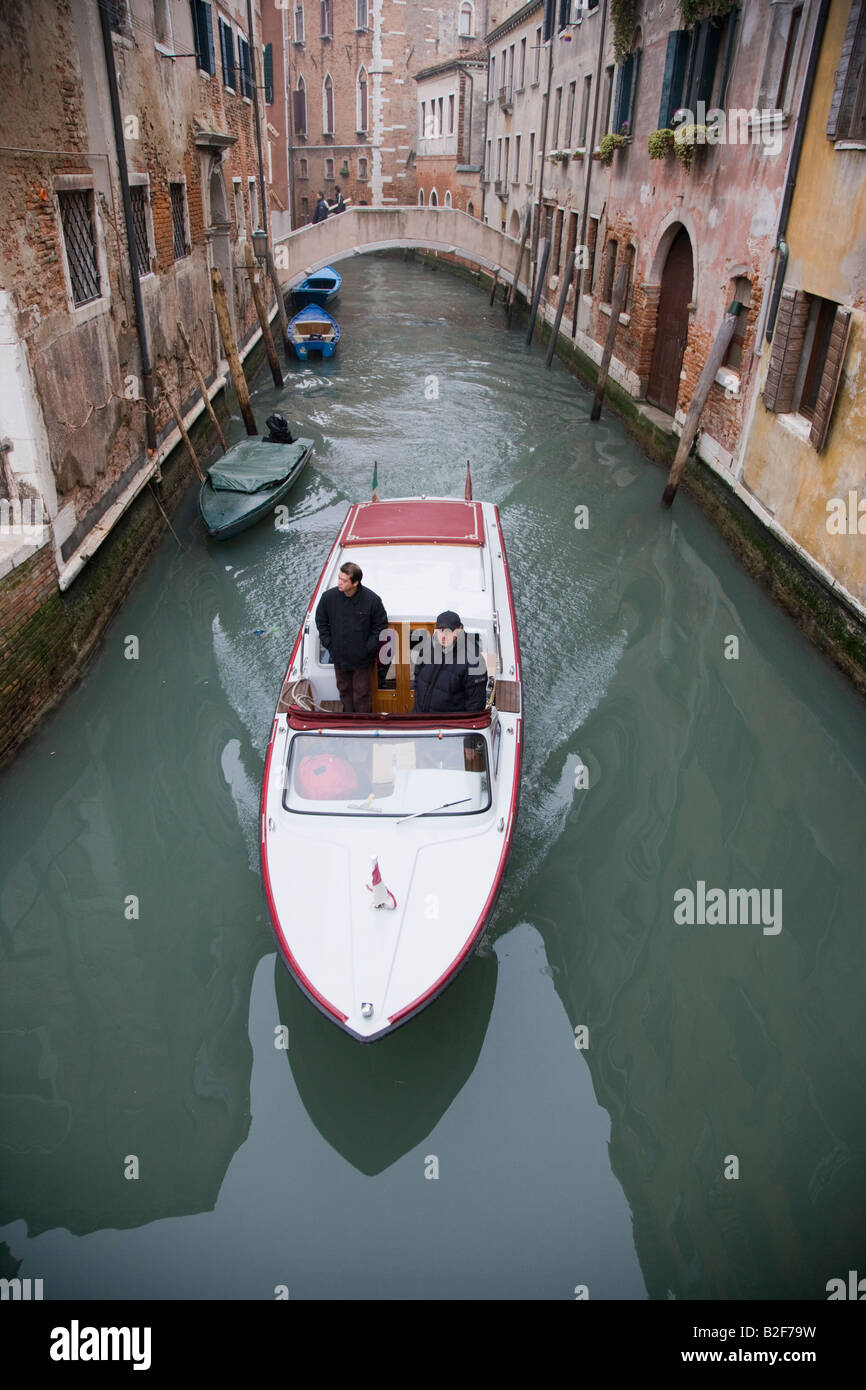 Venice water boat hi-res stock photography and images - Alamy