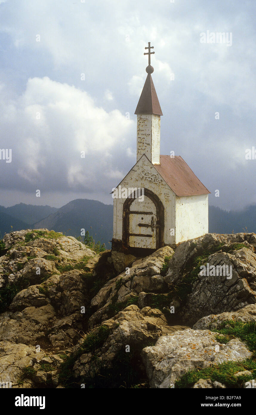 Spitzstein - chapel Stock Photo - Alamy