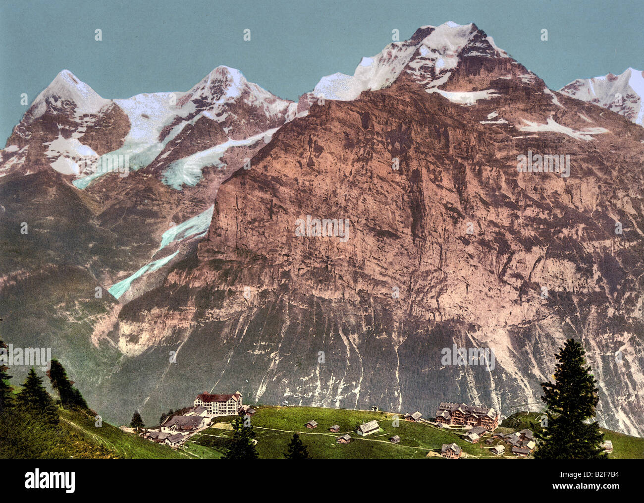 Grütschalp switzerland hi-res stock photography and images - Alamy
