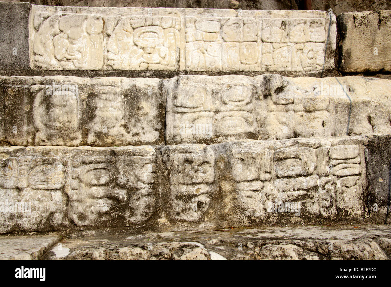 Palenque chiapas relief on stone hi-res stock photography and images ...