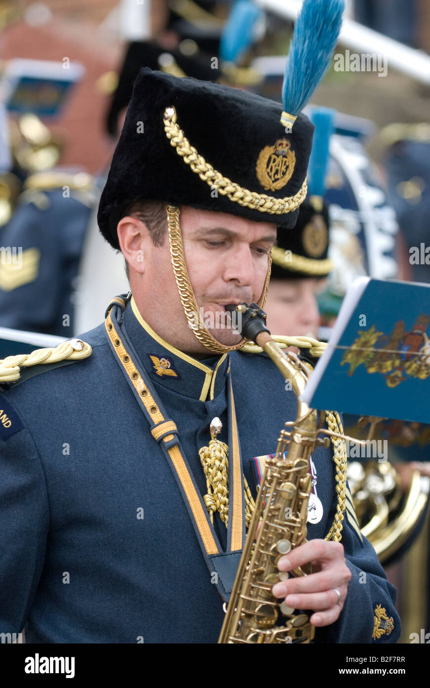 Raf band hi-res stock photography and images - Alamy