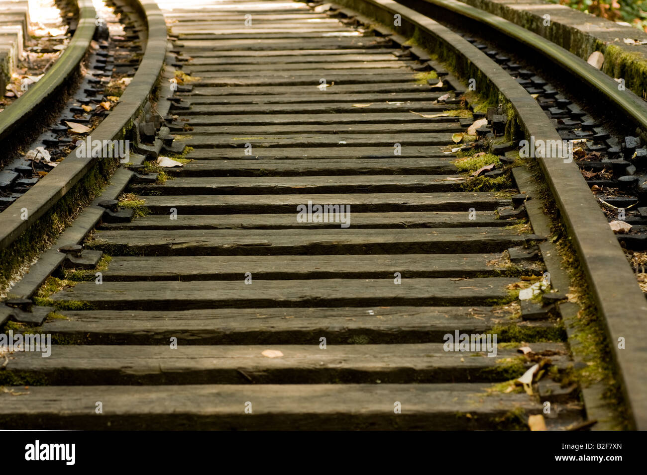 Railroad rail tie spike hi-res stock photography and images - Alamy