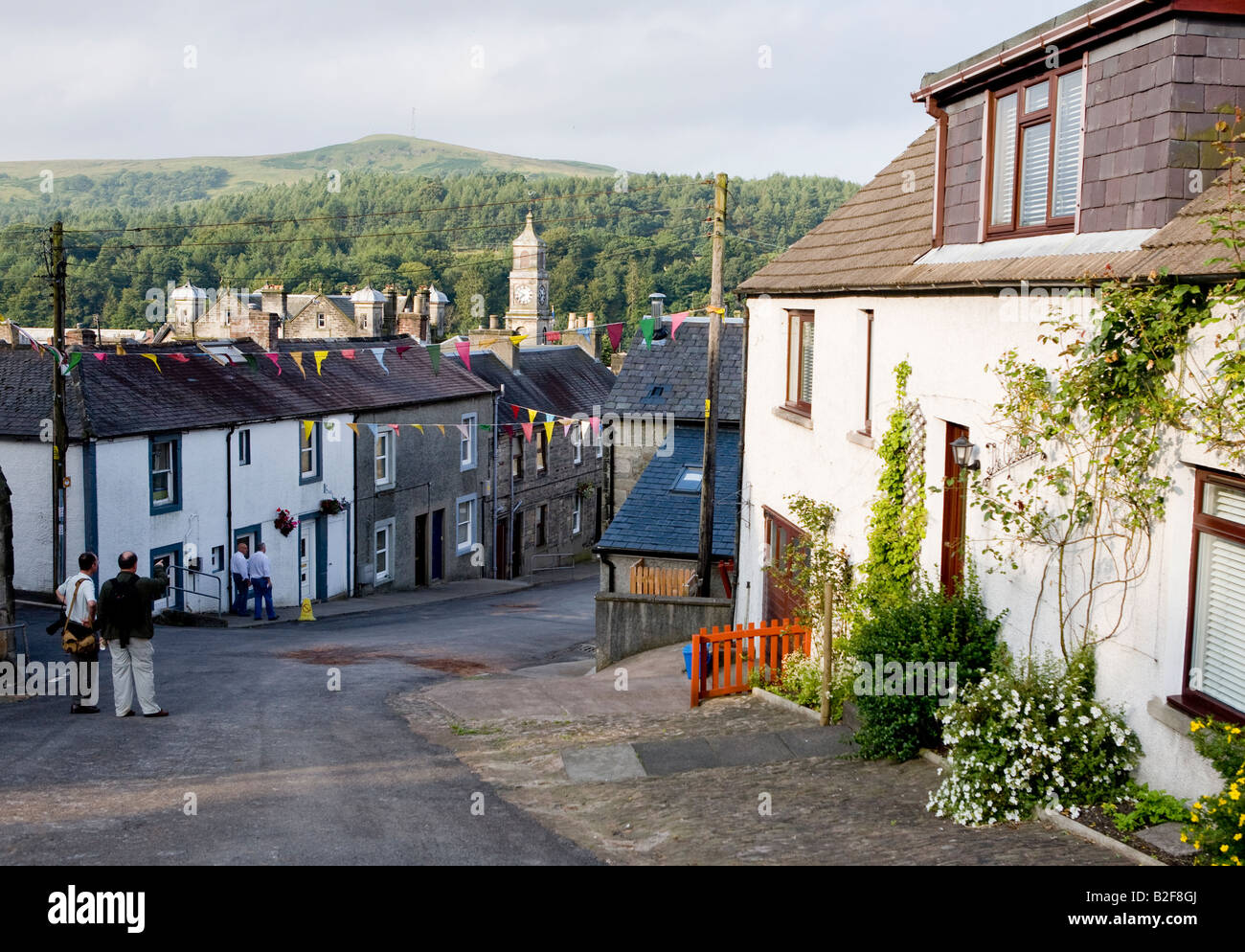 Gathering Langholm Common Riding Scotland High Resolution Stock ...