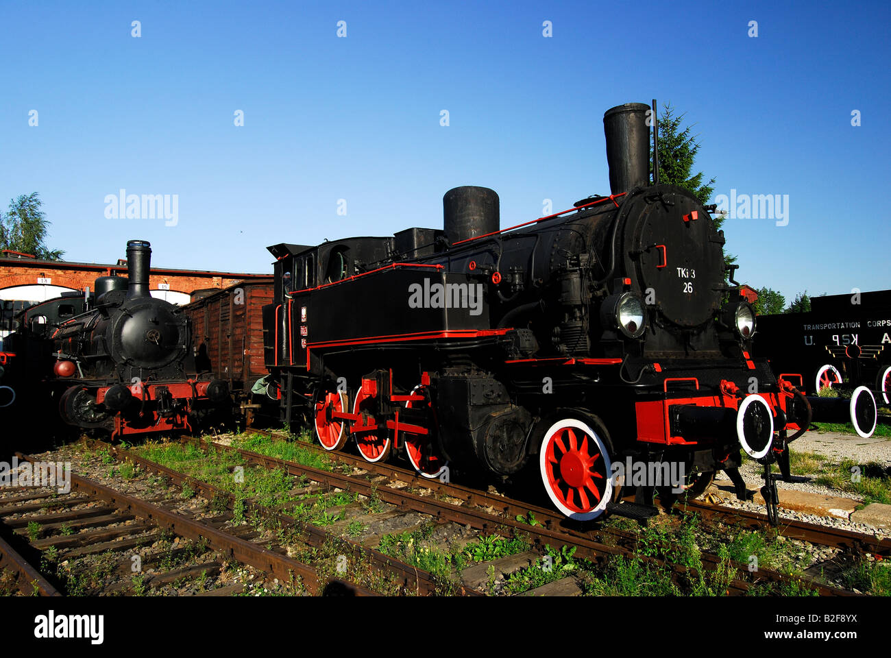 steam engines locomotives Stock Photo - Alamy