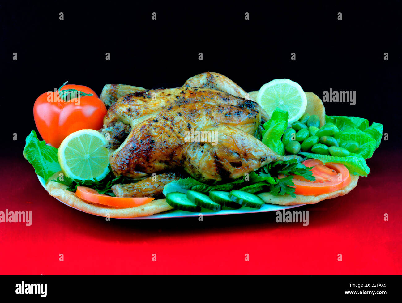 Greek Fast Food Stock Photo - Alamy