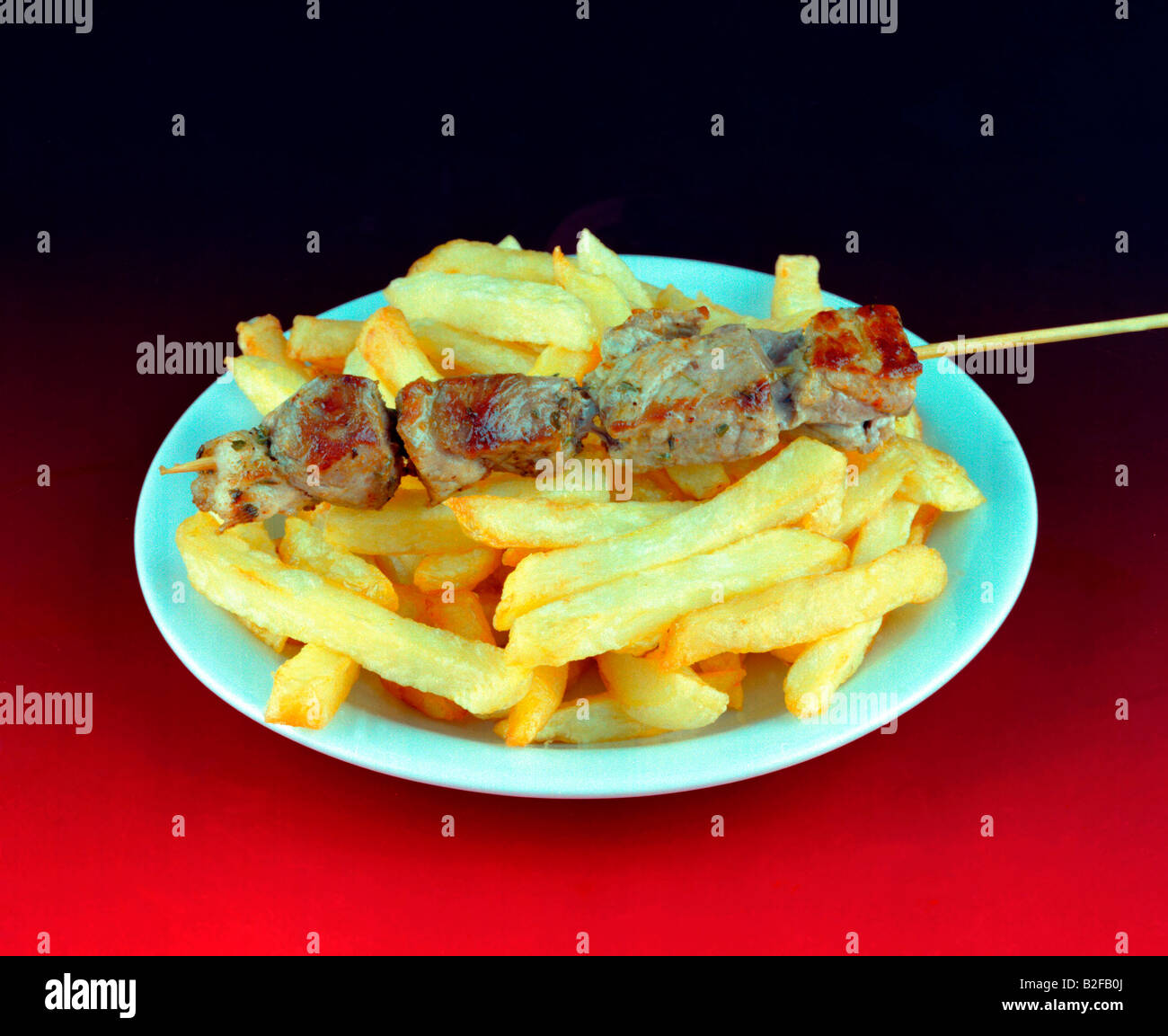Greek Fast Food Stock Photo - Alamy