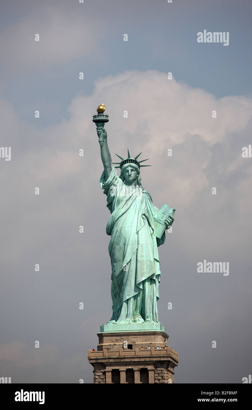 The Statue Of Liberty, on Liberty Island, New York Stock Photo - Alamy