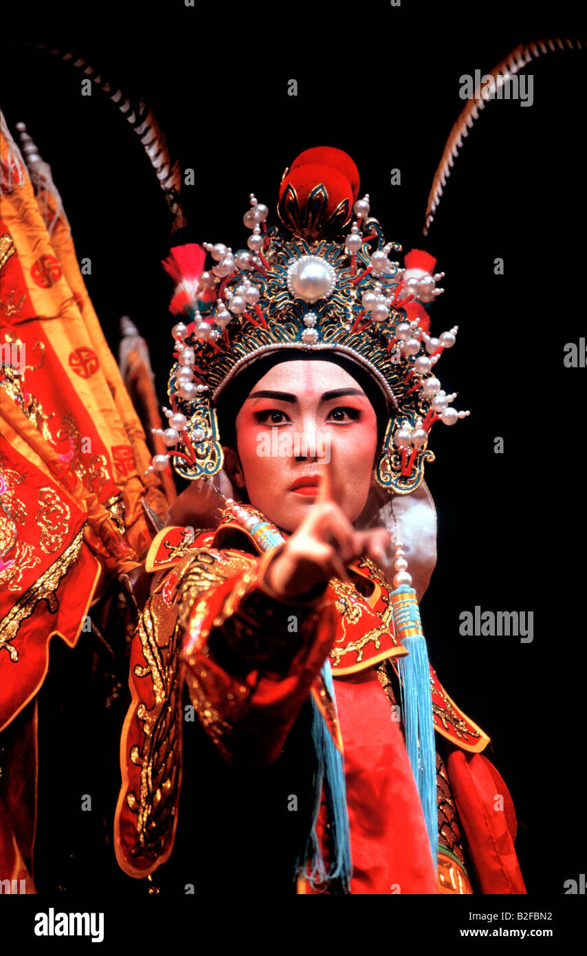 Chinese Opera, Hong Kong, China Stock Photo - Alamy