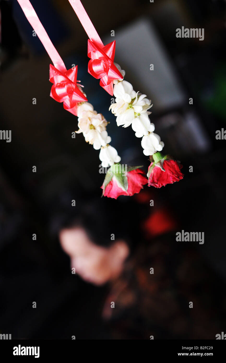 Hanging flowers in thai hi-res stock photography and images - Alamy