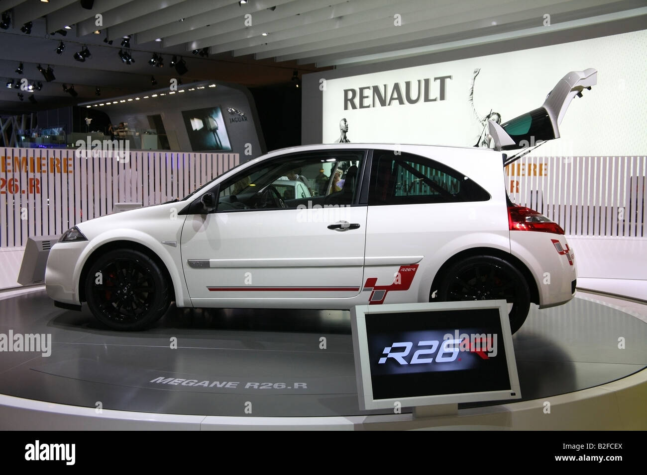 Renault Megane R26-R at the London Motor show Stock Photo - Alamy
