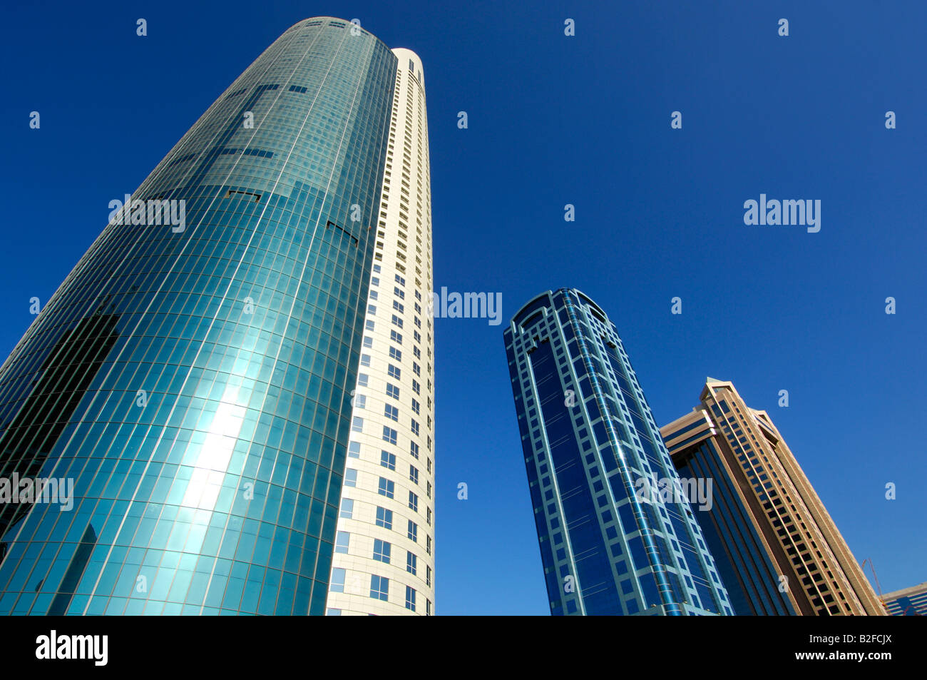 Skyscrapers in Sheikh Zayed Road, f l t r Park Place Tower, API World ...
