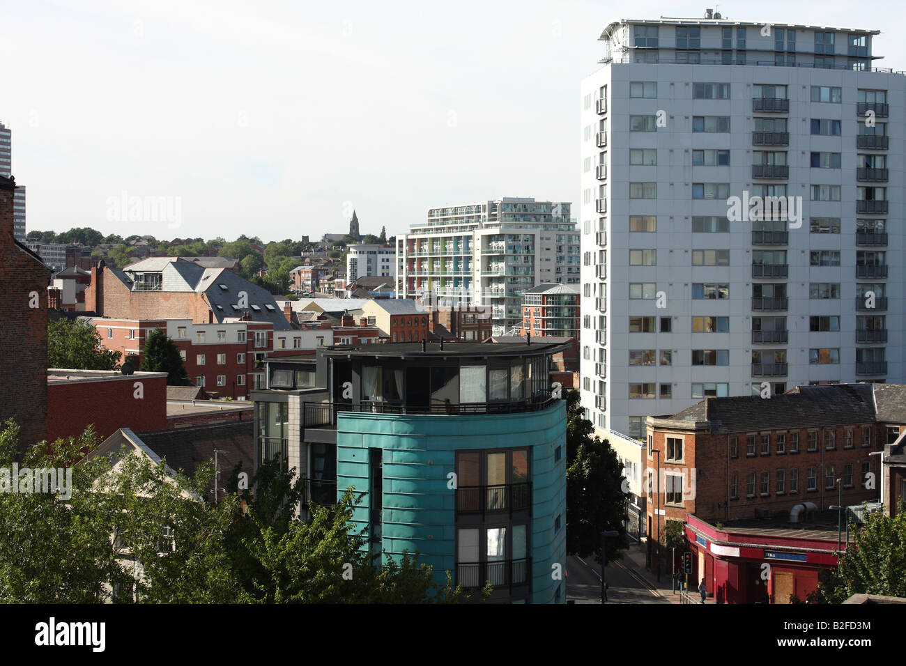 Nottingham skyline hi-res stock photography and images - Alamy