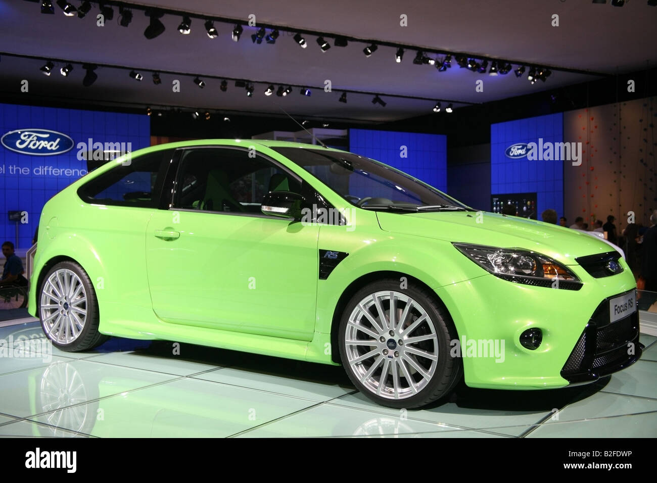 Ford focus rs green cars hi-res stock photography and images - Alamy