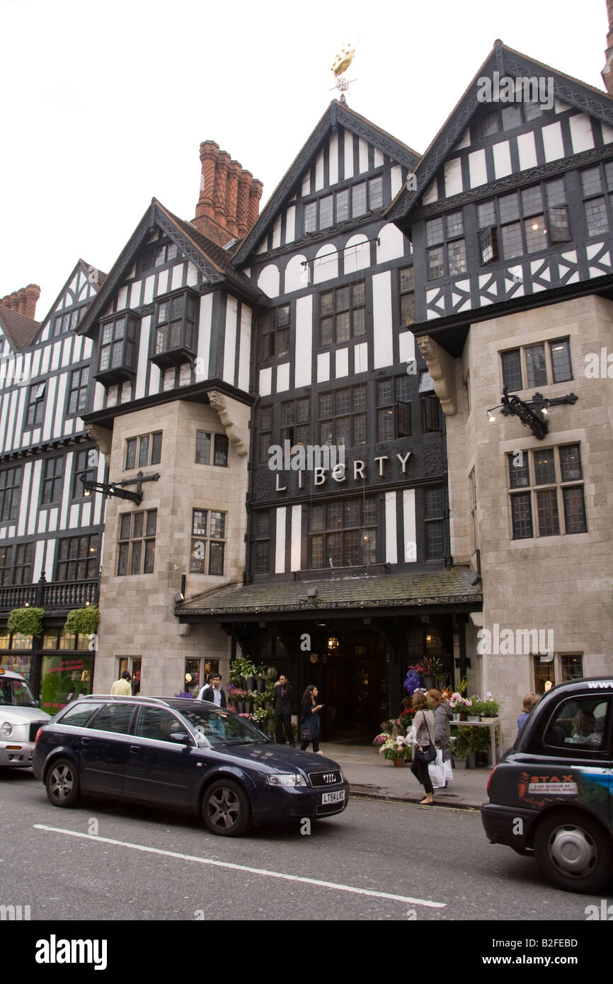 Liberty department store London England Stock Photo - Alamy