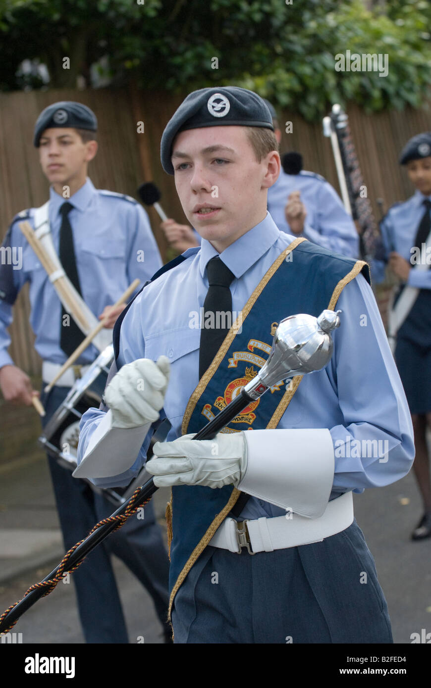 Air Cadets Marching band Stock Photo - Alamy