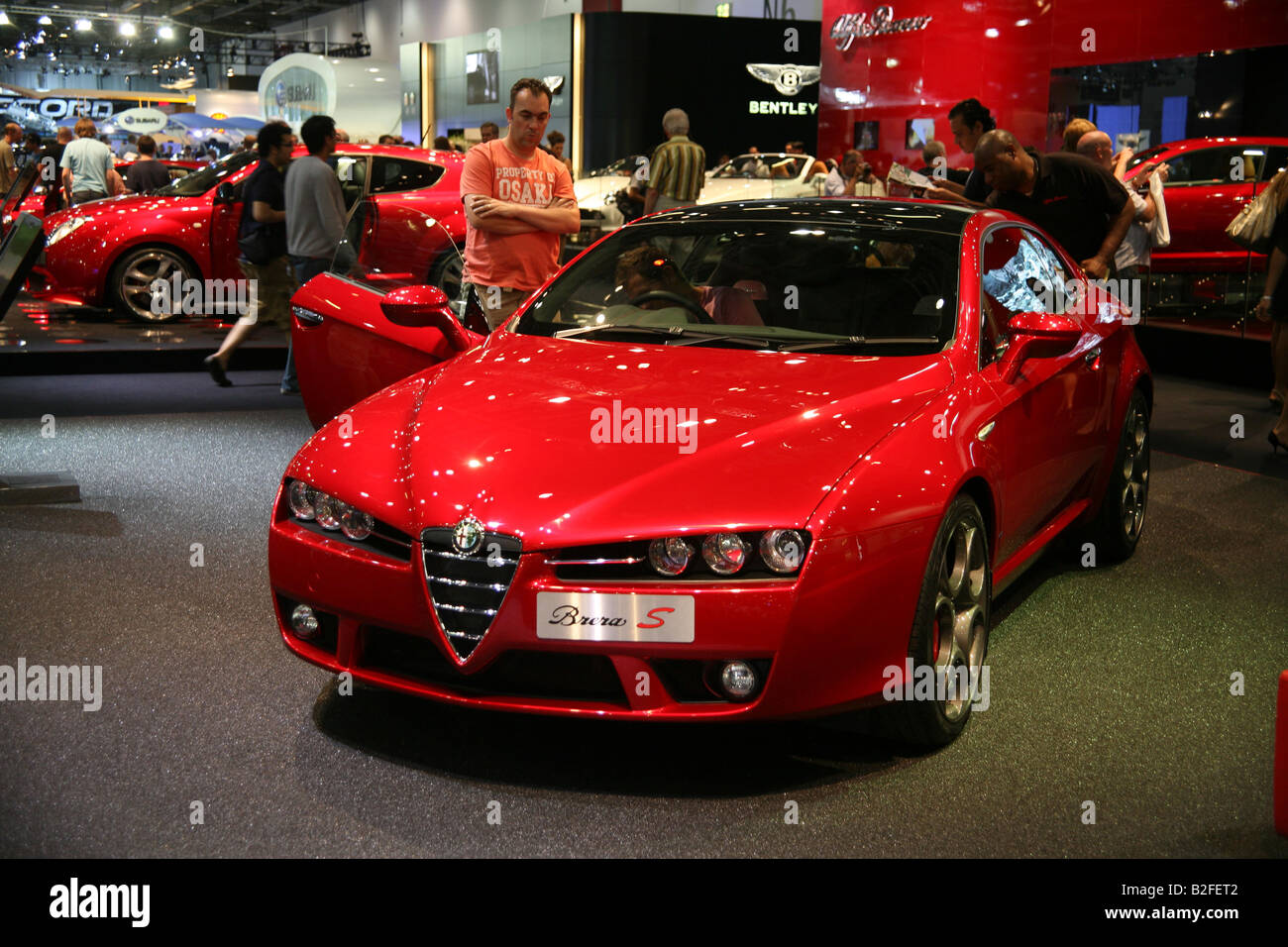Alfa Romeo Brera S prodrive at the British Motor show Stock Photo - Alamy
