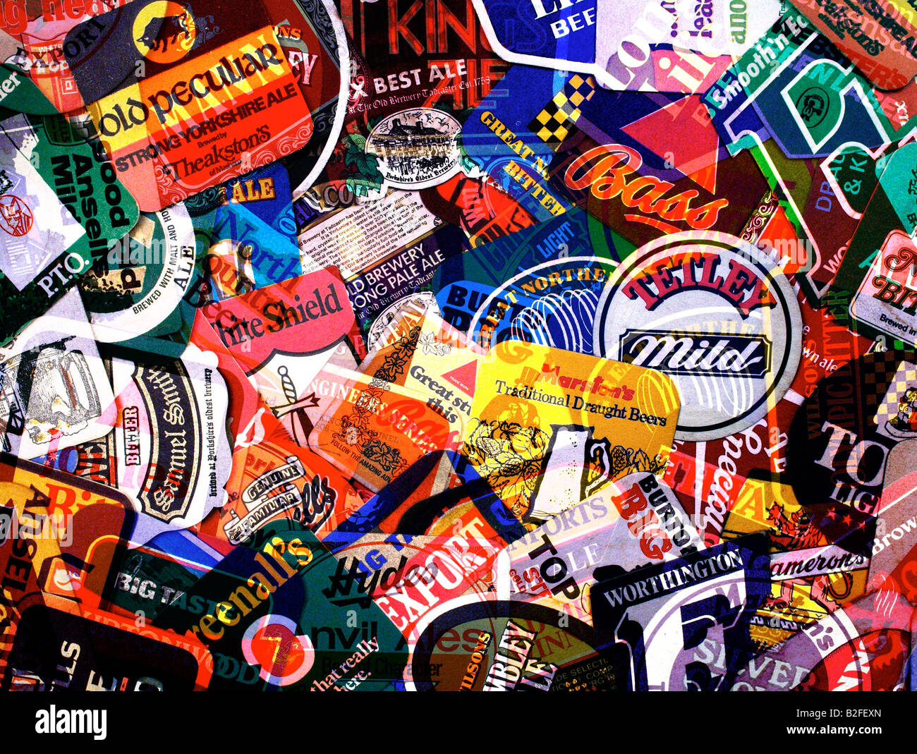 Beer mats hi-res stock photography and images - Alamy