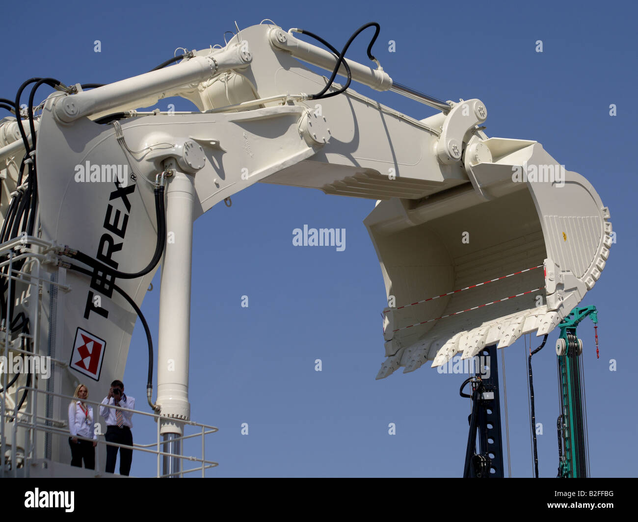 Hydraulic mining excavator hi-res stock photography and images - Alamy