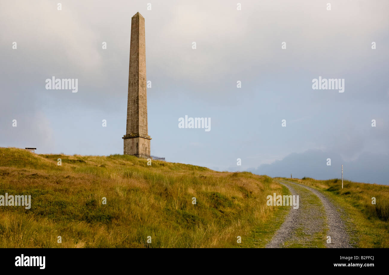 The John Malcolm Monument Langholm Scotland UK Stock Photo - Alamy