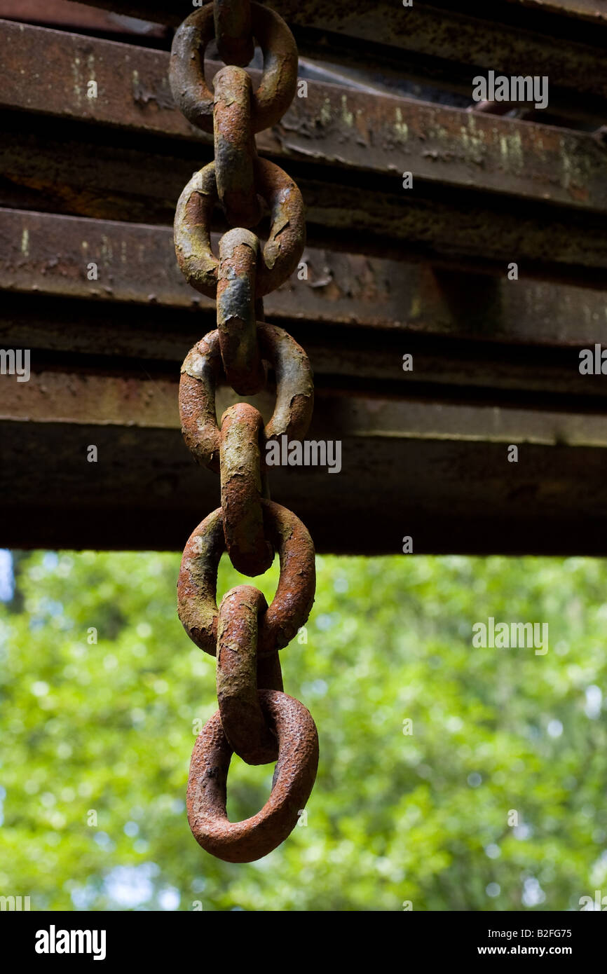 Large Metal Chain Stock Photo - Alamy