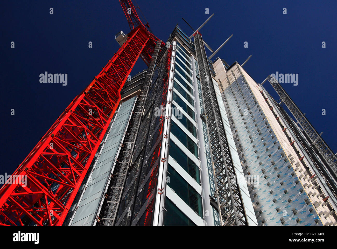 new high rise flats under construction Stock Photo - Alamy