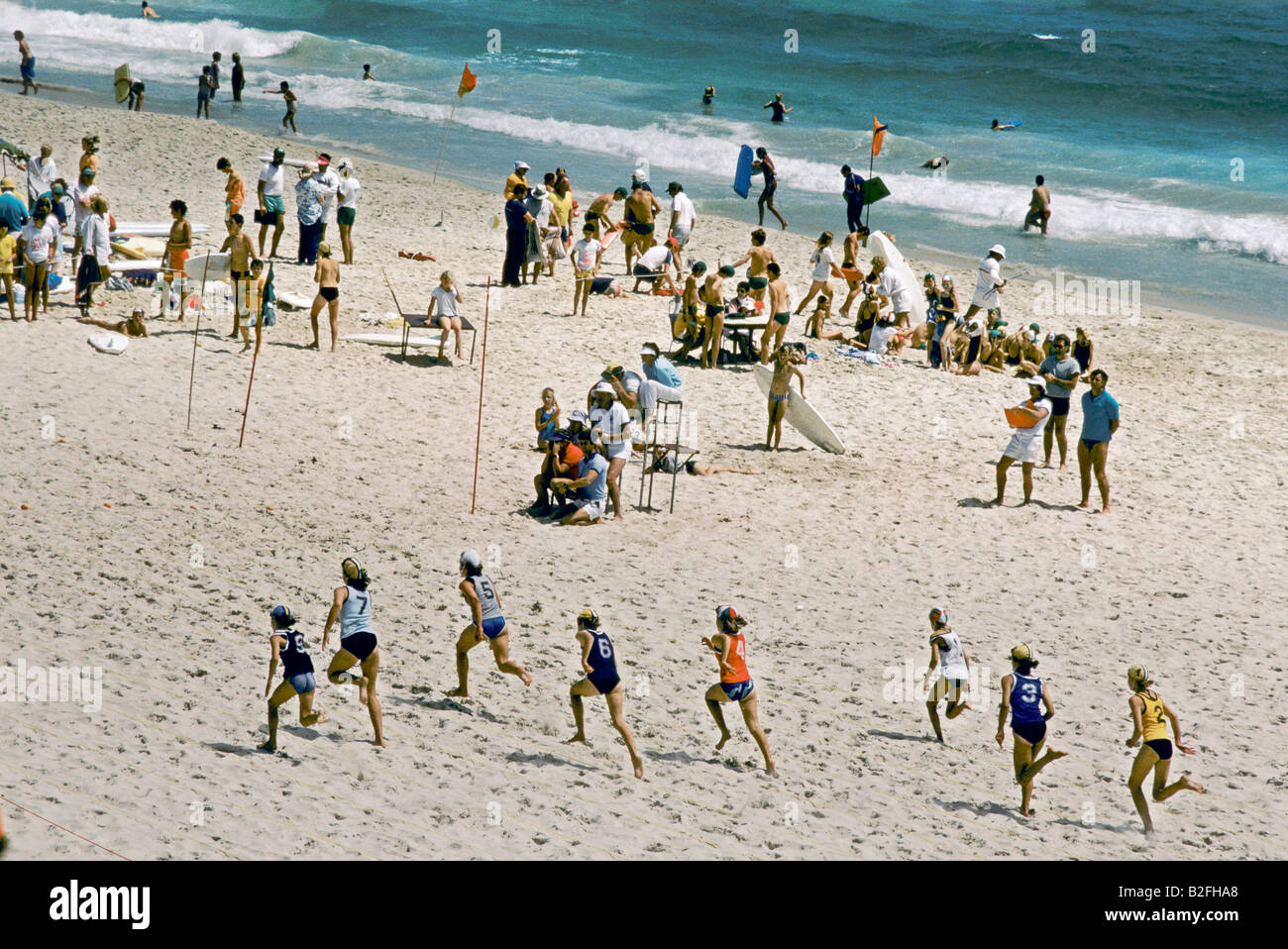 beach scene in perth Stock Photo - Alamy