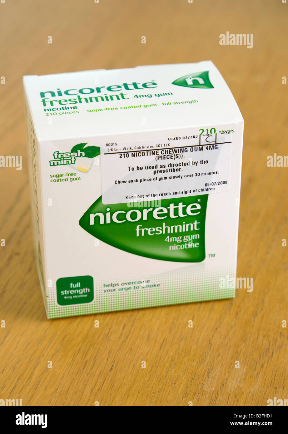 Nicorette hi-res stock photography and images - Alamy