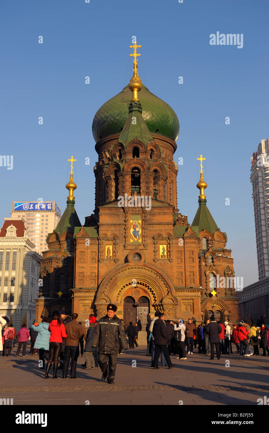 Russian orthodox church harbin hi-res stock photography and images - Alamy