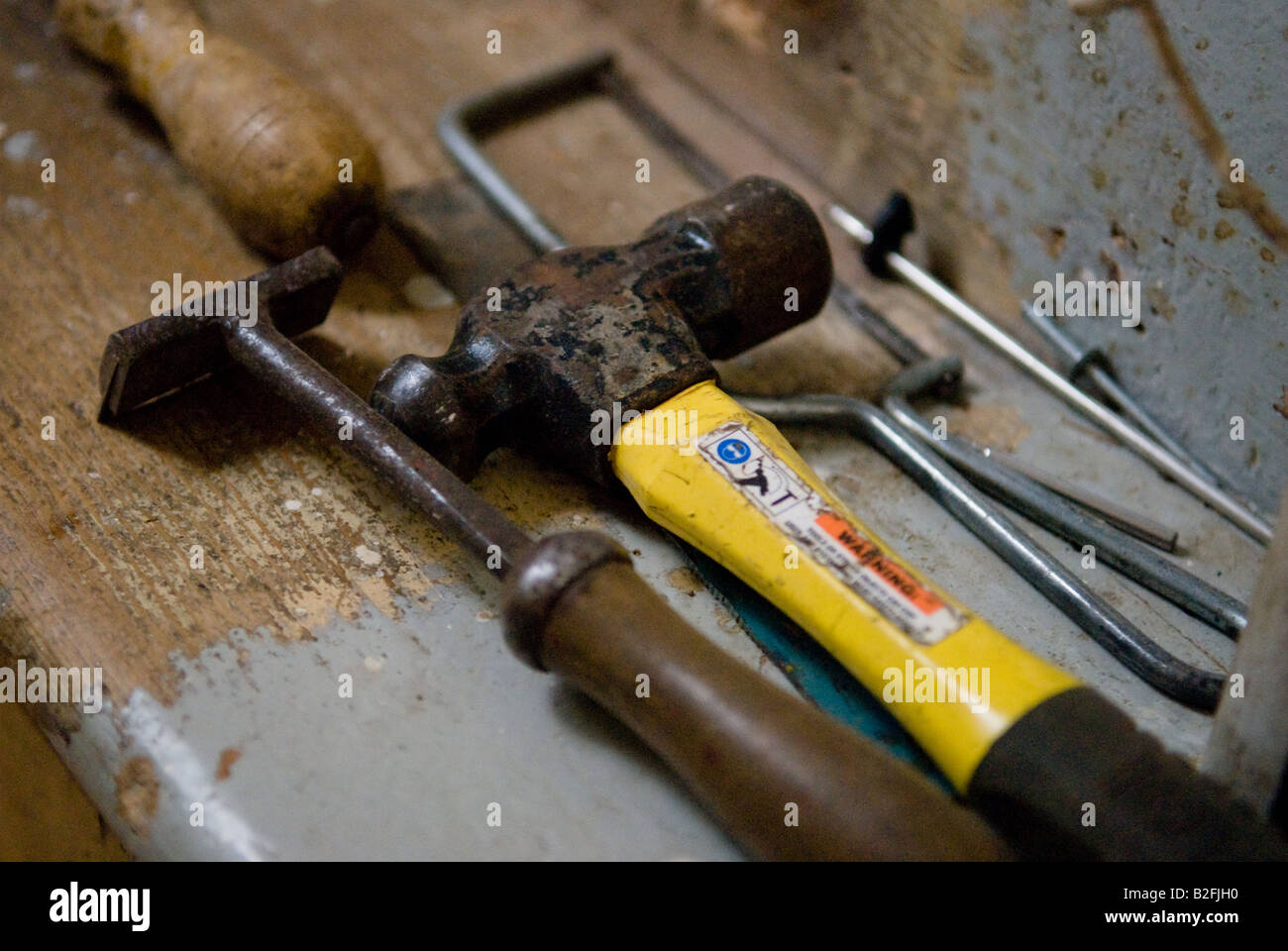 tools during DIY Home Improvements Stock Photo - Alamy