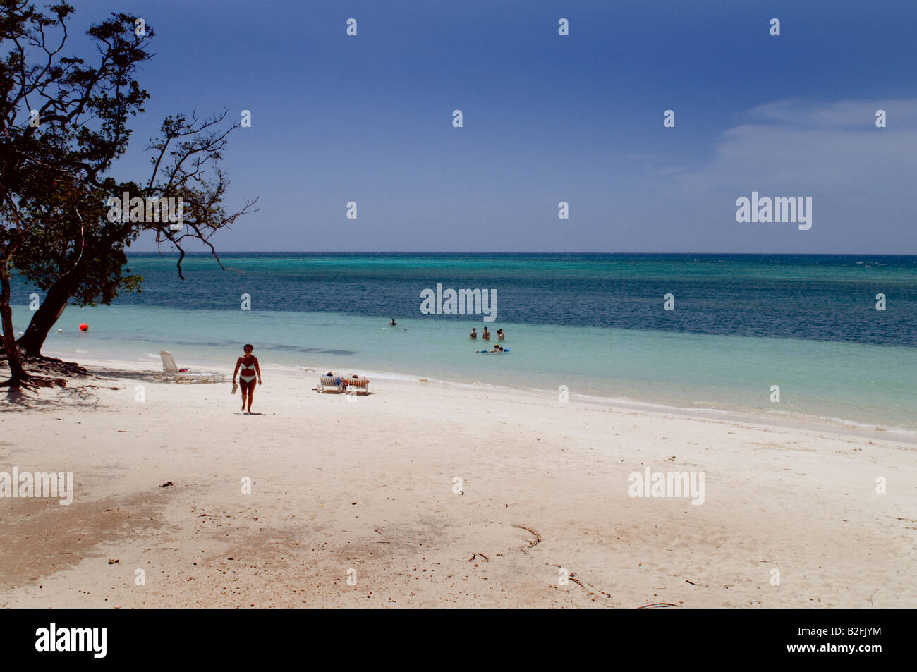 the beach at Guardalavaca, holguin, cuba Stock Photo - Alamy