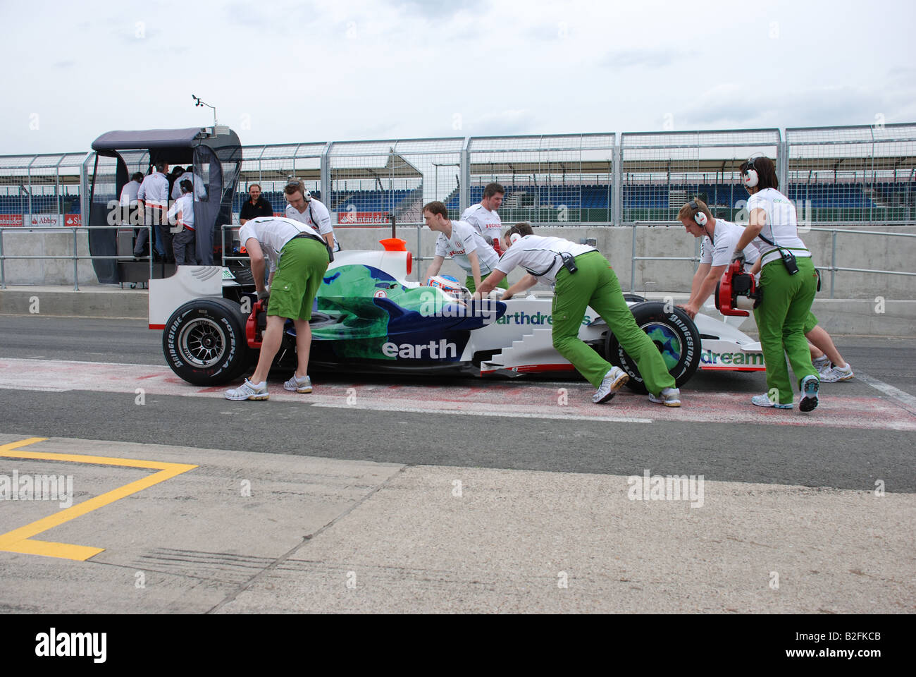 Formula 1 testing 2008 silverstone, Jensen Button returning to Honda ...