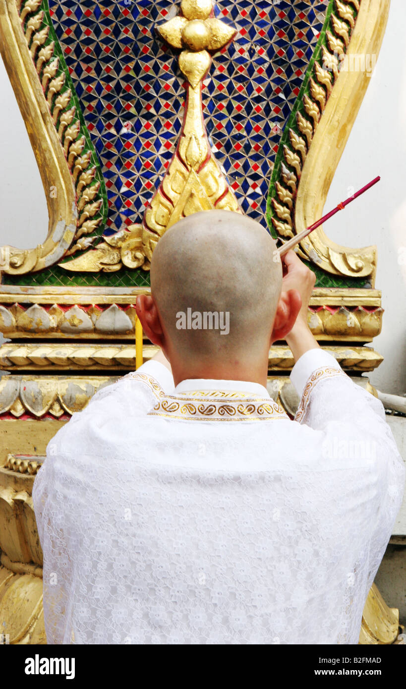 A new monk Stock Photo - Alamy