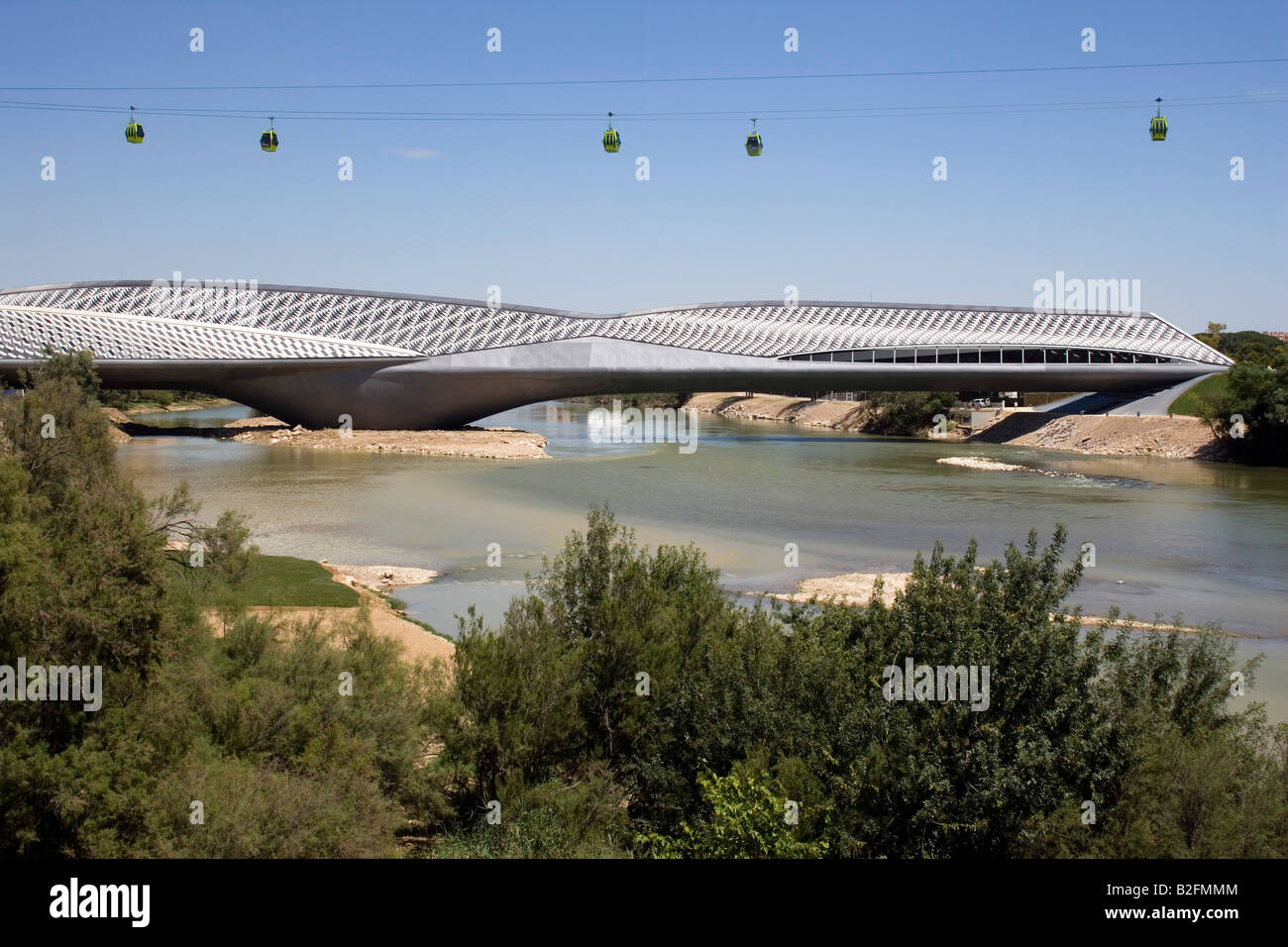 Bridge Pavilion, Expo Zaragoza 2008, Zaragoza Stock Photo - Alamy