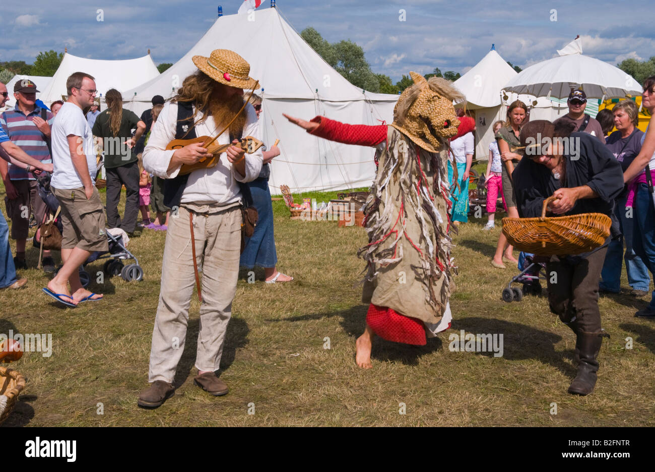 Traditional English dancing Tewkesbury Medieval Festival Worcestershire ...