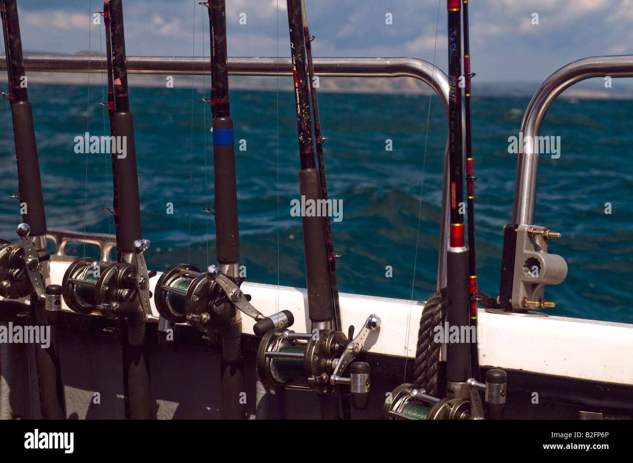Chartered fishing boat hi-res stock photography and images - Alamy