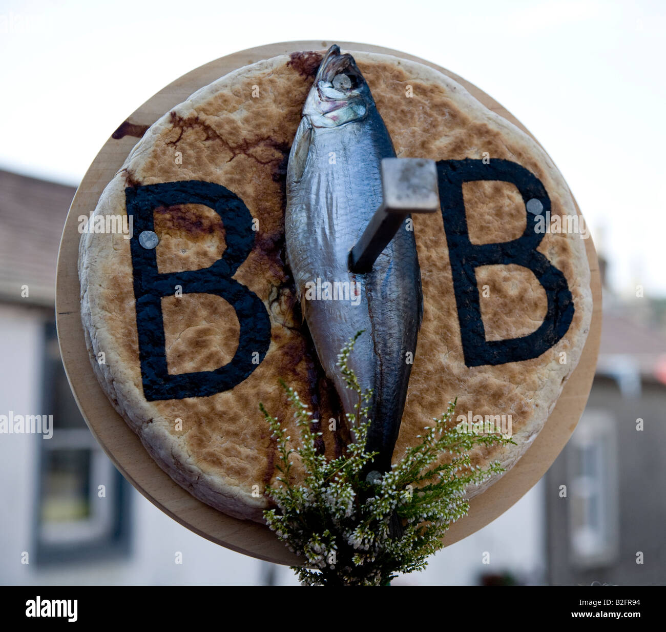 Herring Emblem Langholm Common Riding Langholm Scotland UK Stock Photo ...