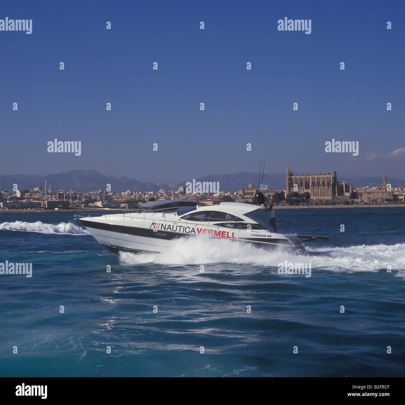 Luxury pershing superyacht hi-res stock photography and images - Alamy