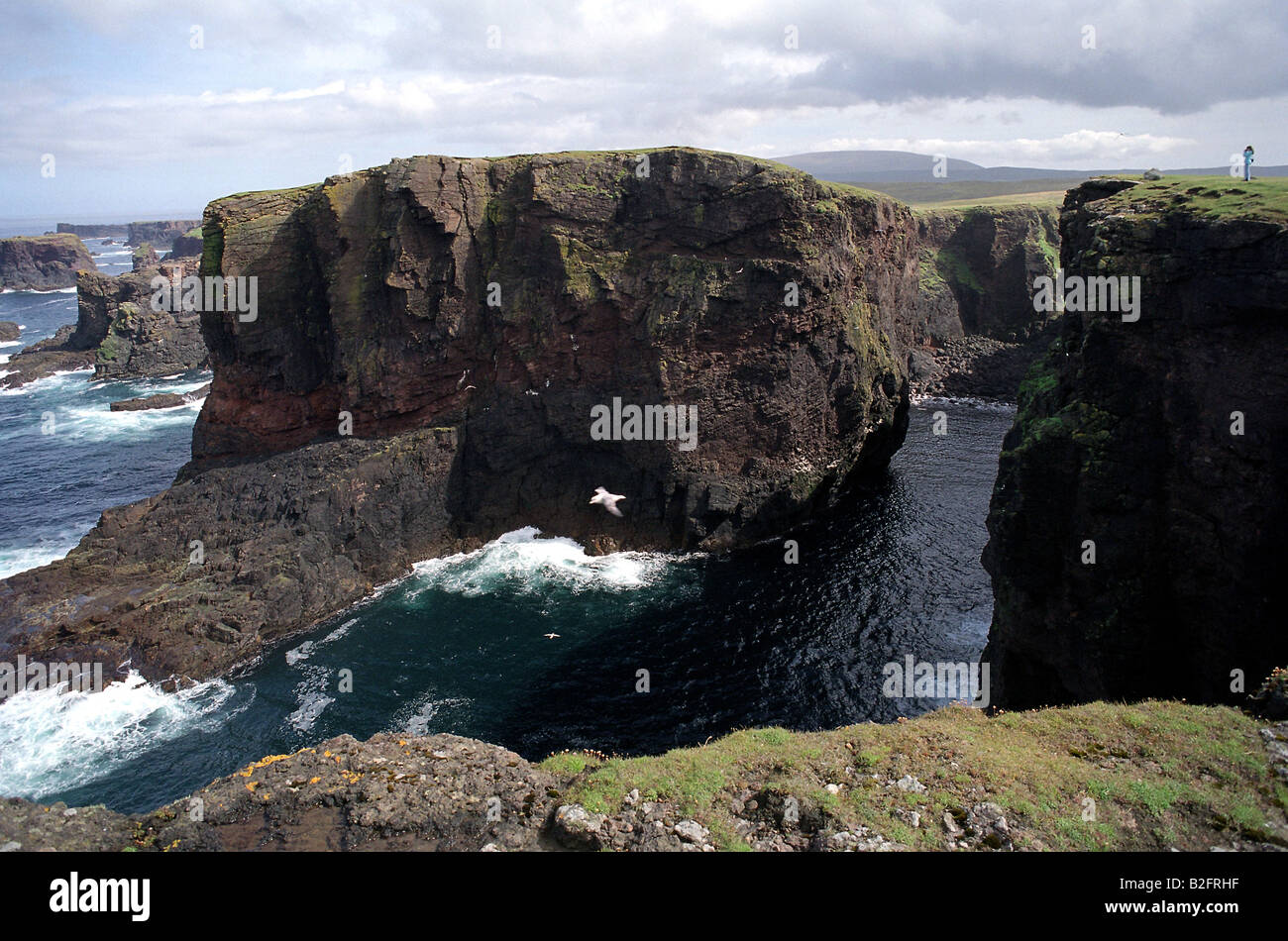 Esha Ness cliff's are situated on the Northmavine peninsula in the ...