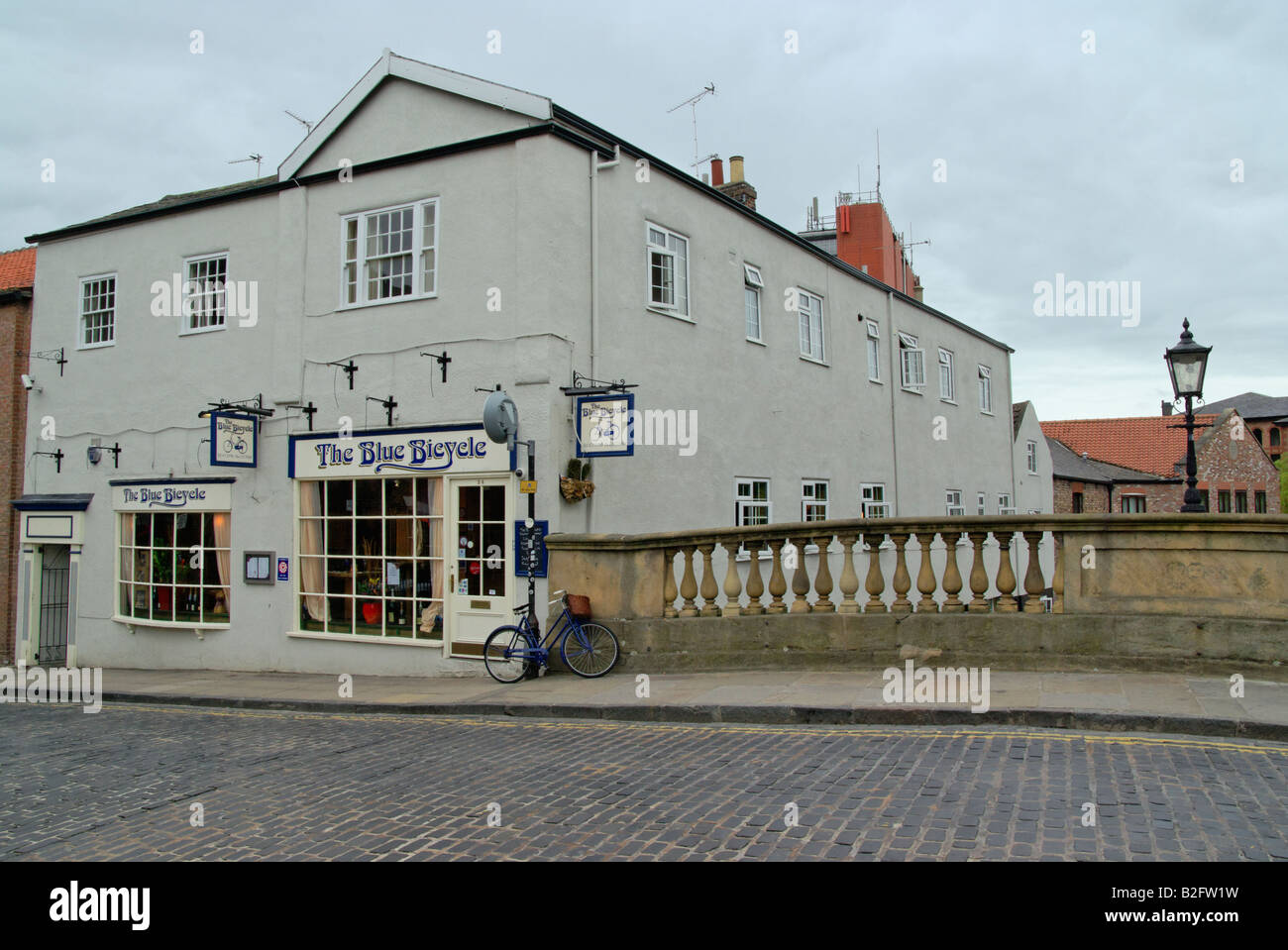 Cafe in York Stock Photo - Alamy