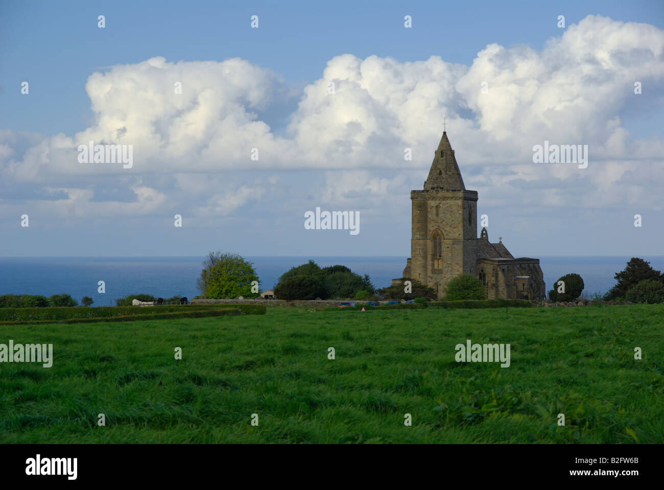 Church at Lythe, Yorkshire Stock Photo - Alamy