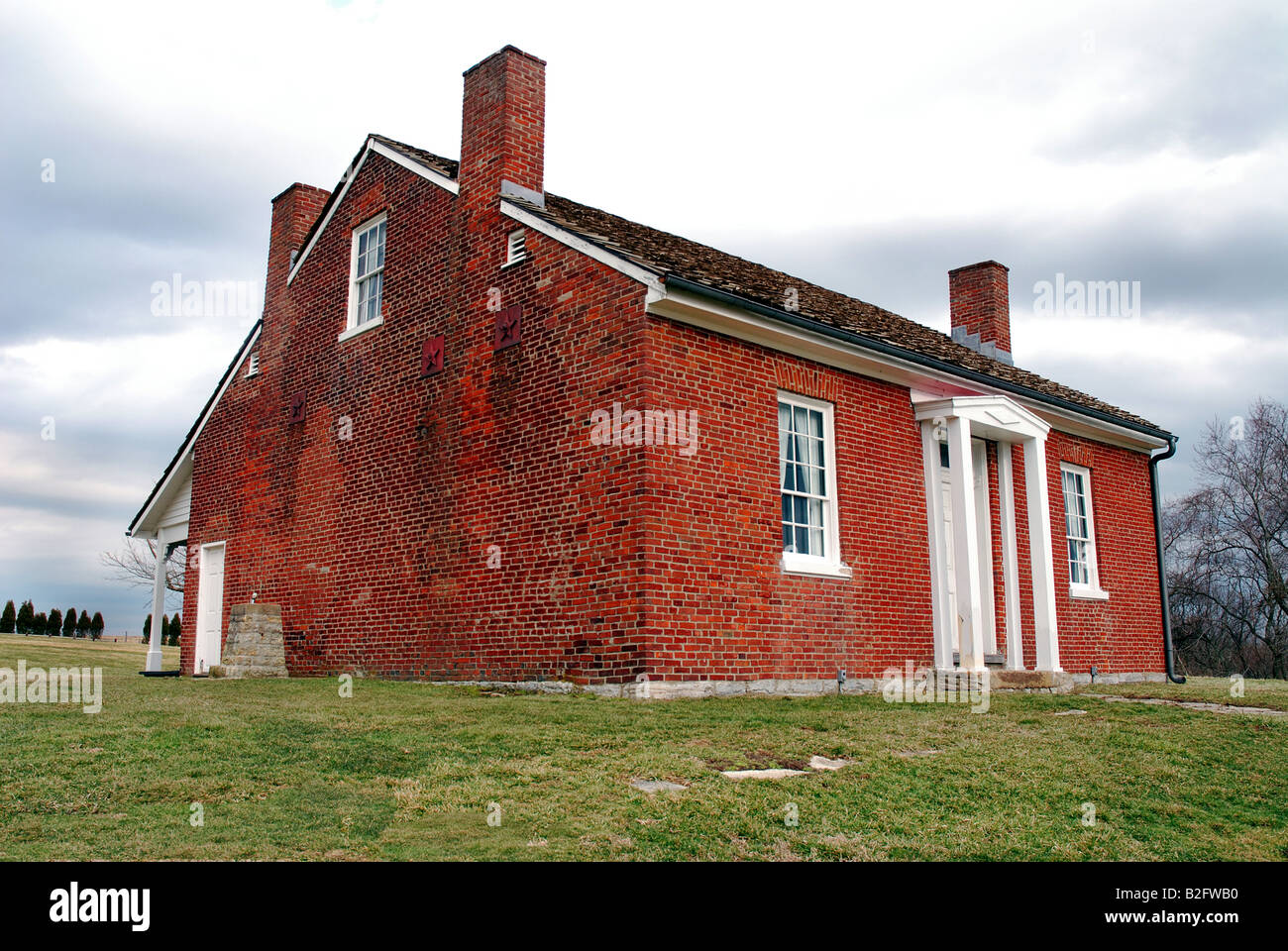 This is the Rankin House in Ripley Ohio. It is one of the major ...
