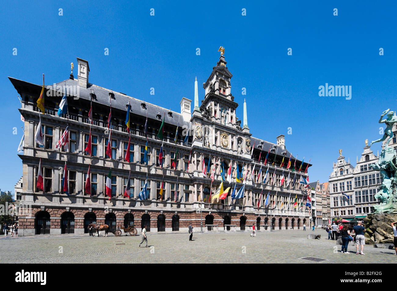 Grote markt antwerp in hi-res stock photography and images - Alamy