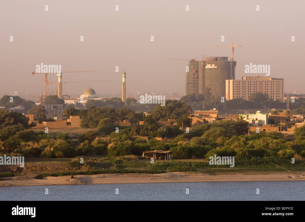 The City of Khartoum Sudan Looking north from the Nile Stock Photo - Alamy